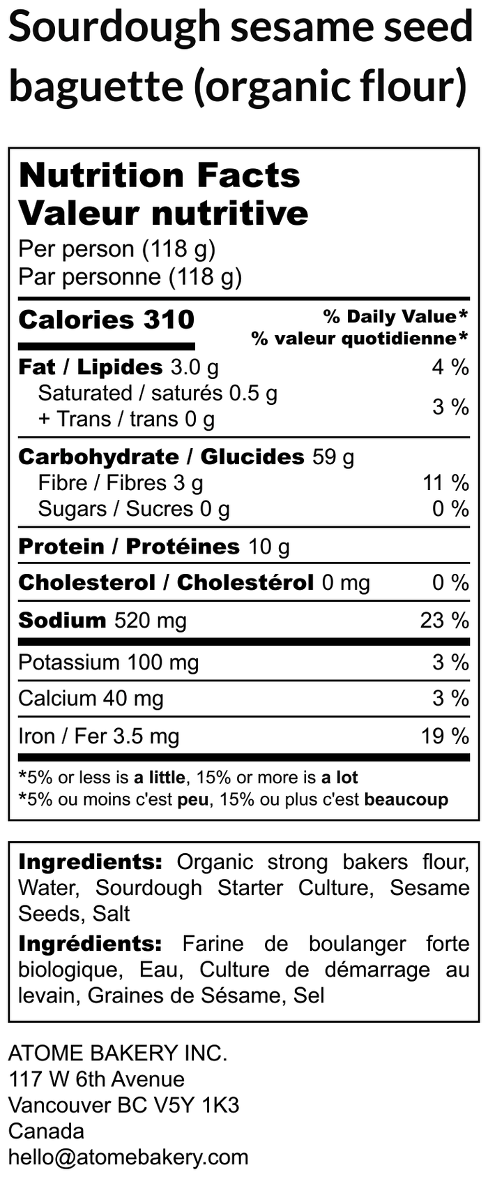 Bread delivery: 100% sourdough bread at home!